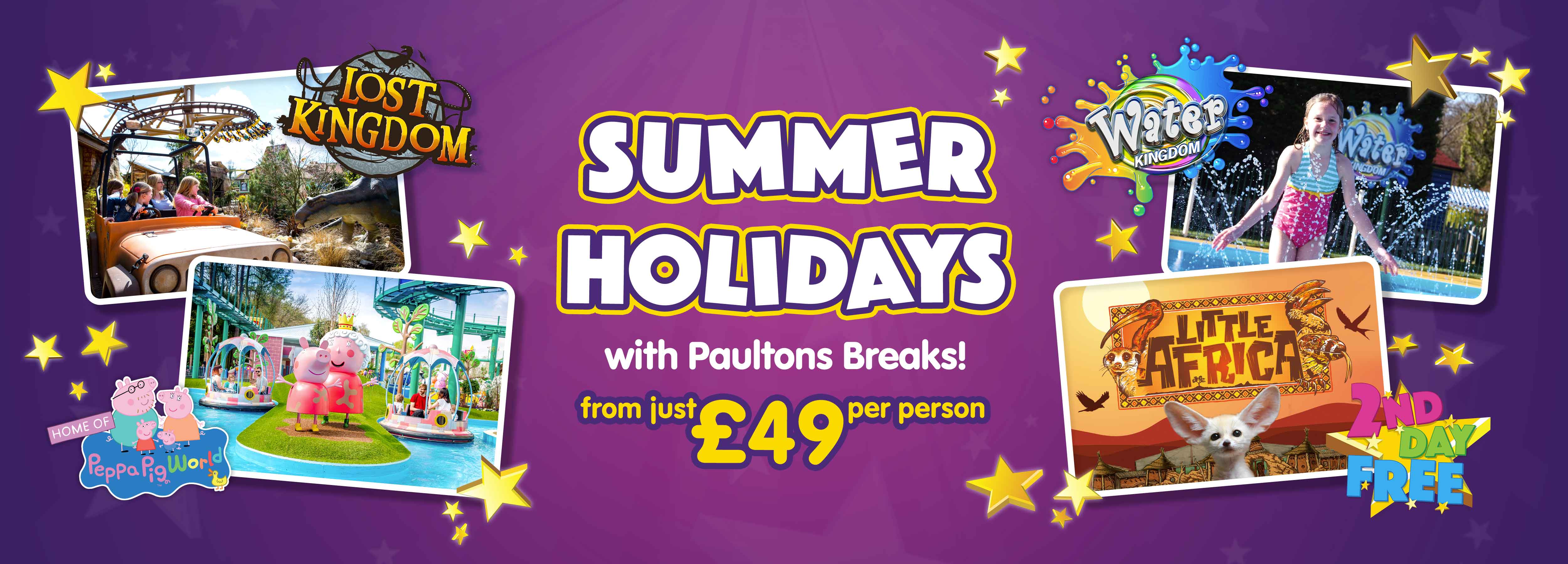 Paultons Park and Peppa Pig World Ticket and Hotel Deals